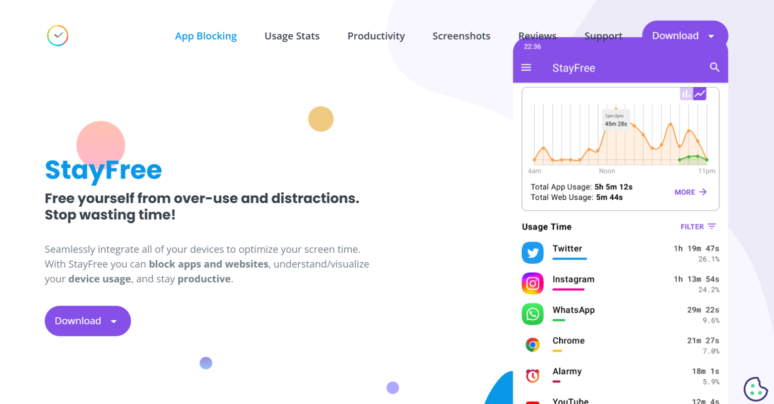 スマホ依存を克服！StayFreeアプリの使い方と効果的なデジタルデトックスの方法｜朝活プラント